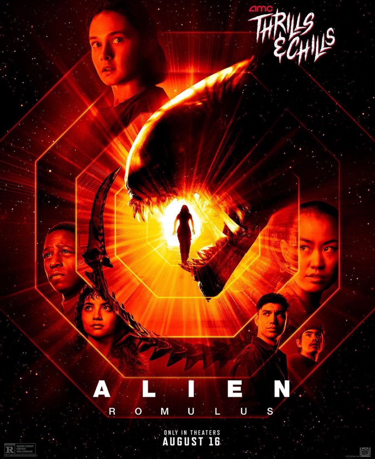 "Alien: Romulus" ganha uma novos cartazes oficiais; confira - Cinebuzz